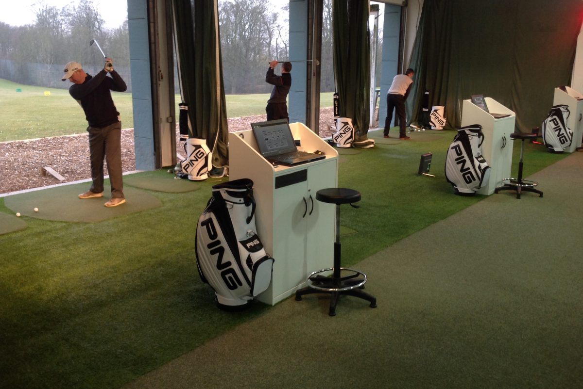Golf Course Improvements - VIP Fitting Bays at Gainsborough